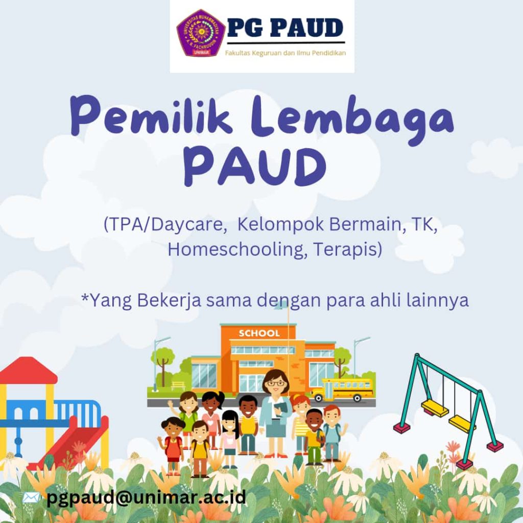 PROSPEK KERJA LULUSAN S1 PG PAUD – Program Studi PAUD